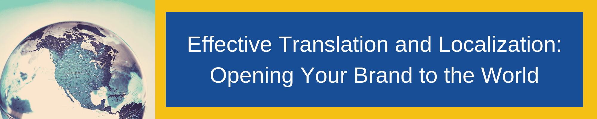 Successful Translation and Localization of Your Brand