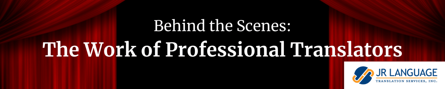 The work of Professional Translators - Language Translation Services